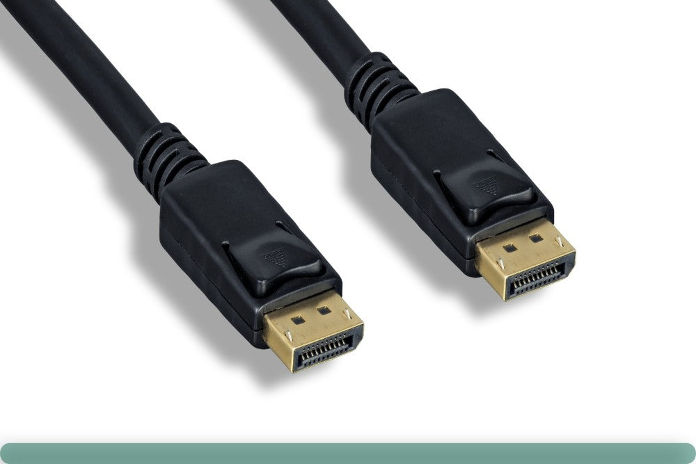 Nippon Labs DP DisplayPort 1.2 HBR2 Male to Male 28AWG Cable with Gold